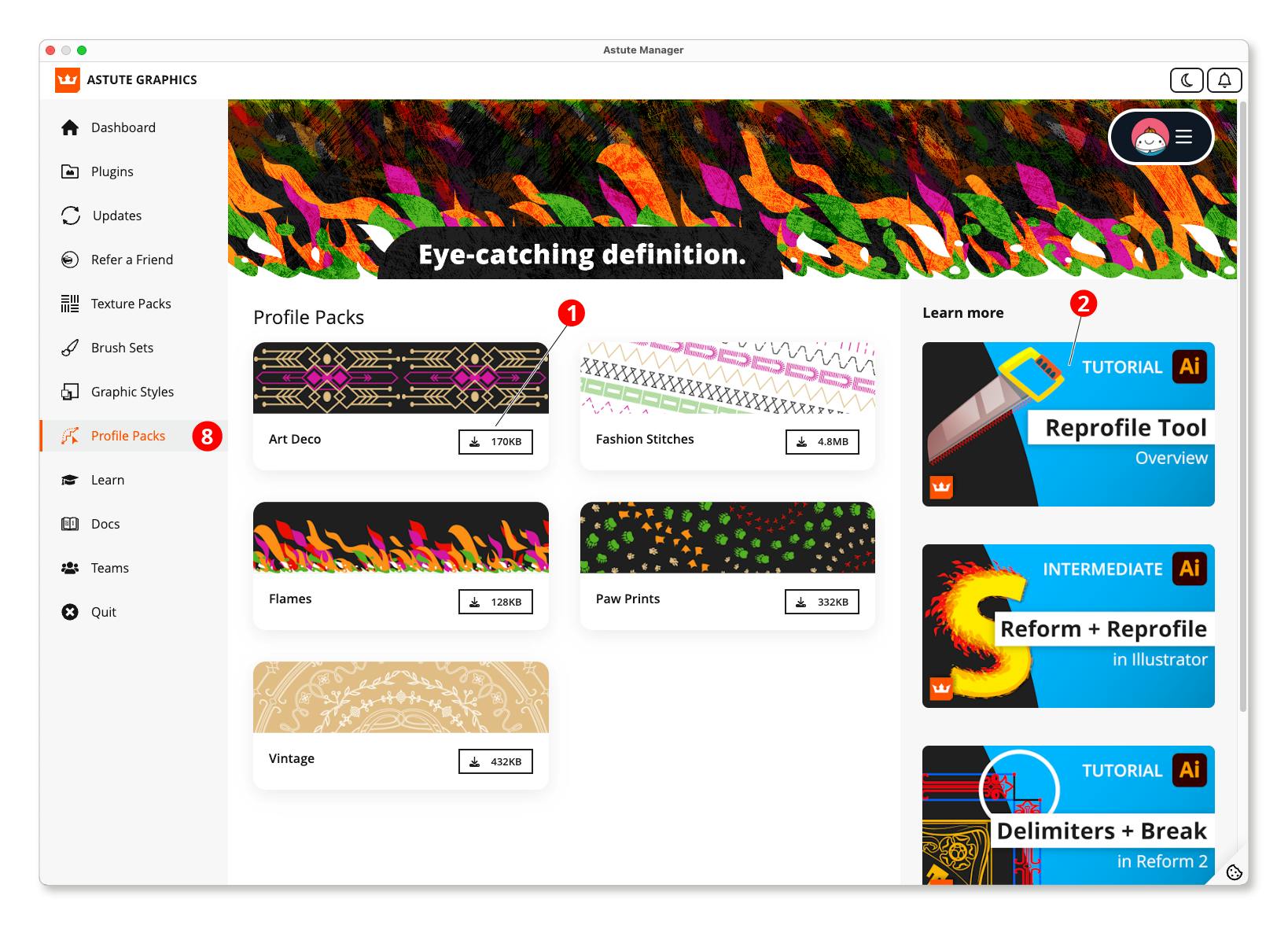 The Astute Manager | Astute Graphics Documentation