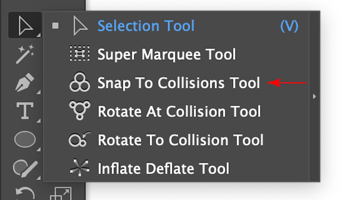 Snap to Collisions Tool | Astute Graphics Documentation