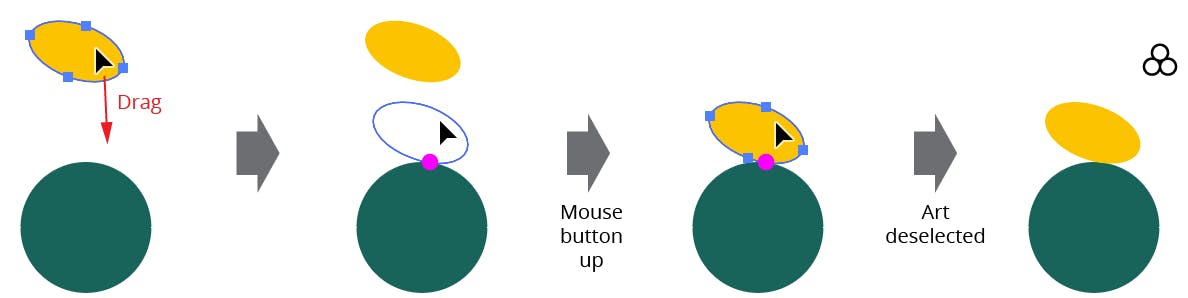 Snap to Collisions Tool | Astute Graphics Documentation