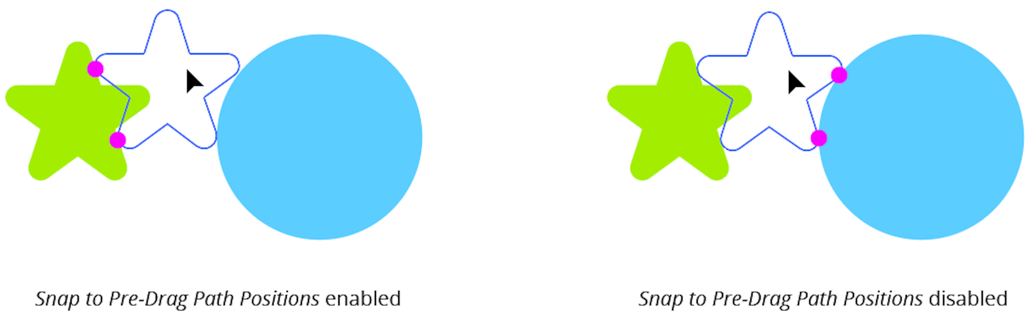 Snap to Collisions Tool | Astute Graphics Documentation