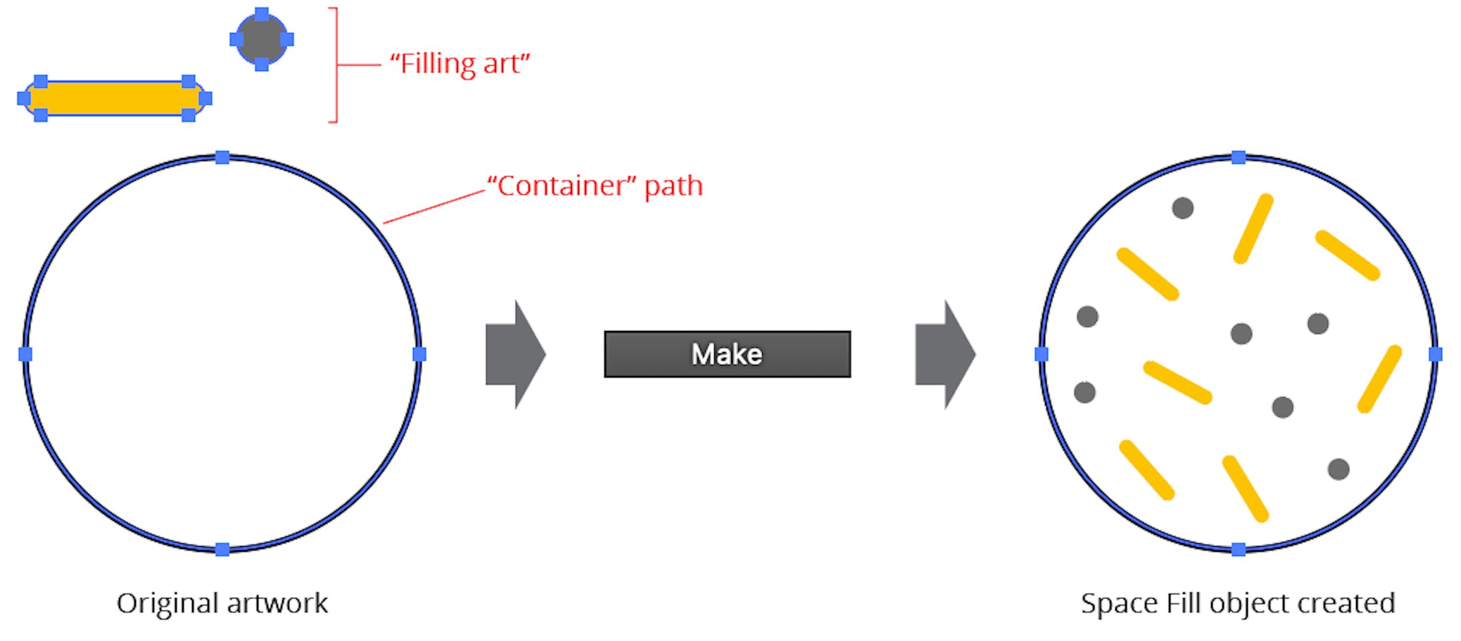 Space Fill Panel Operations | Astute Graphics Documentation