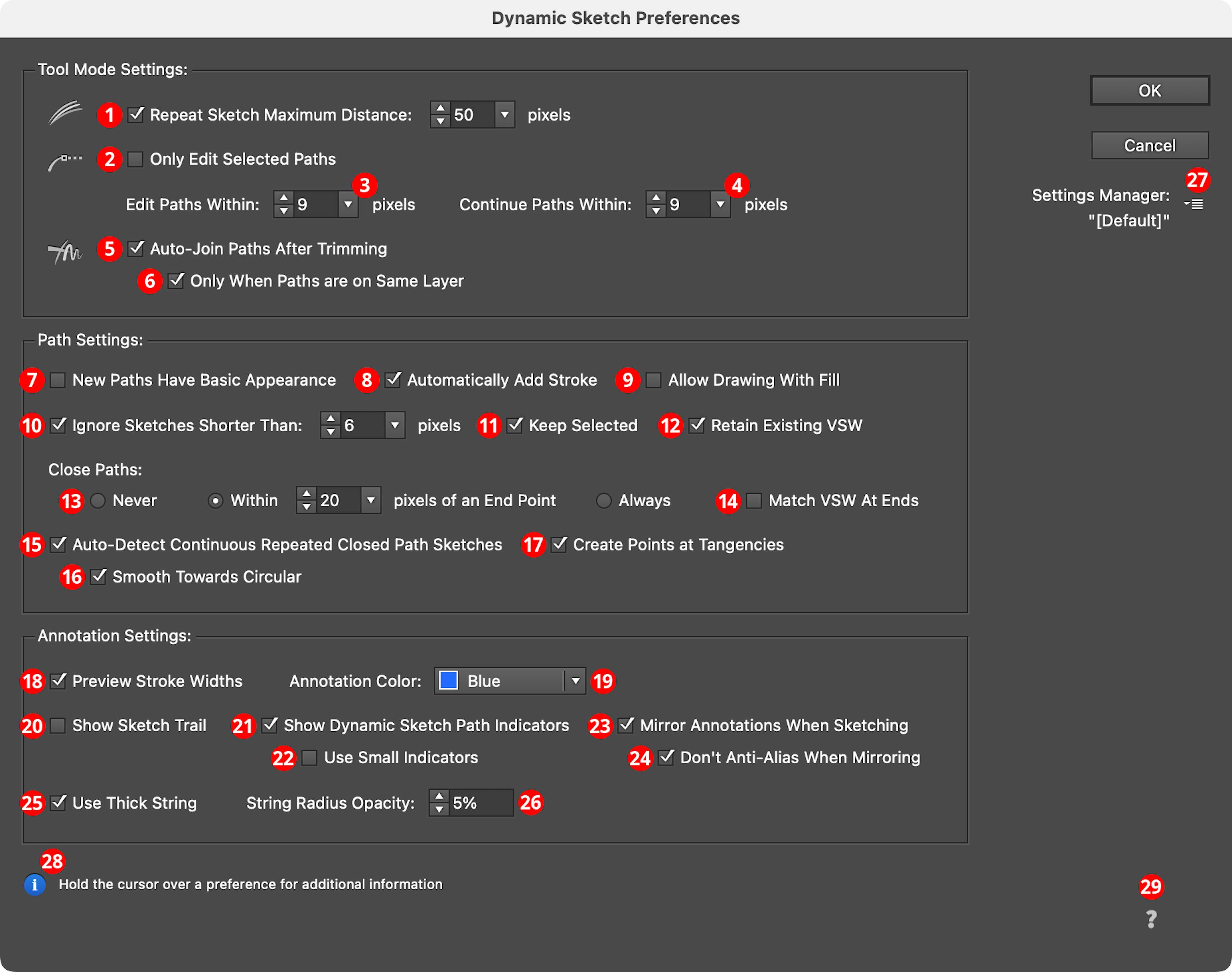 Dynamic Sketch | Astute Graphics Documentation