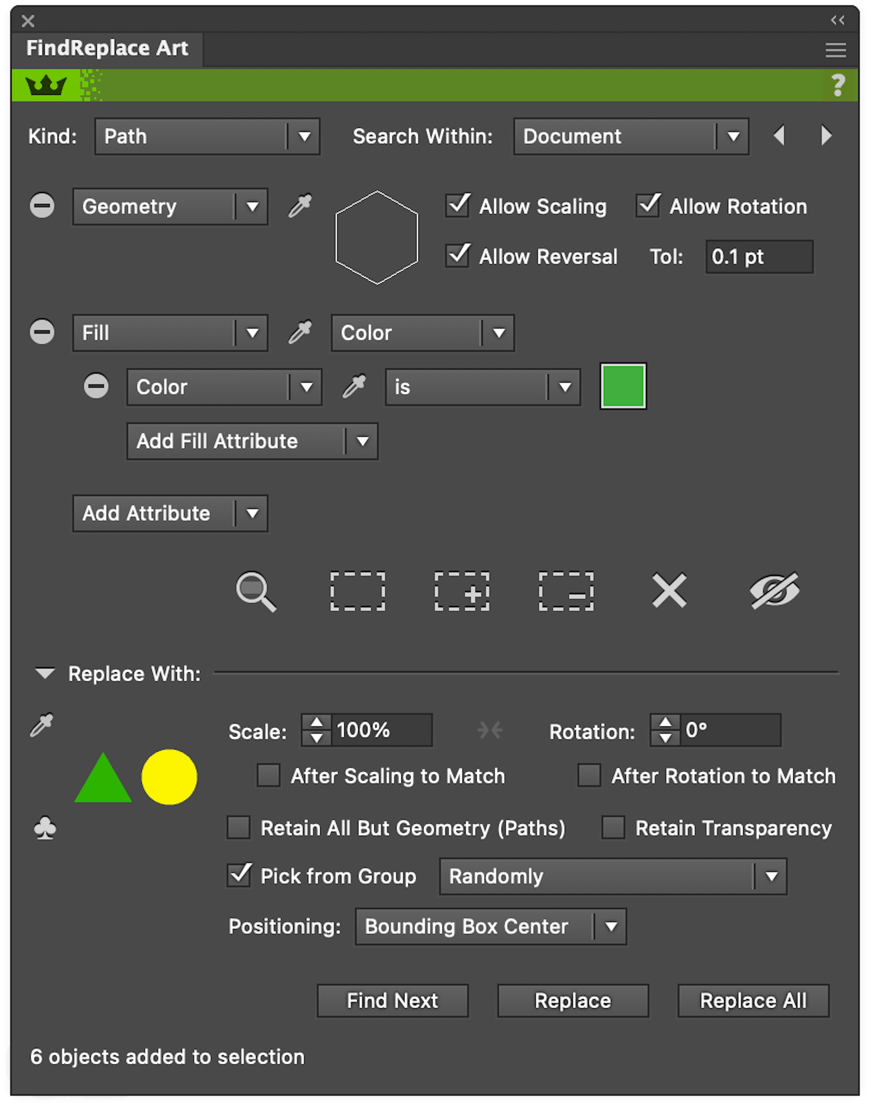 Findreplace Art Astute Graphics Documentation