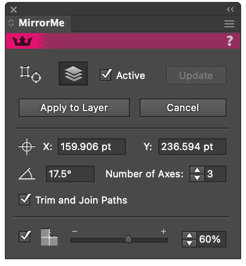 MirrorMe | Astute Graphics Documentation