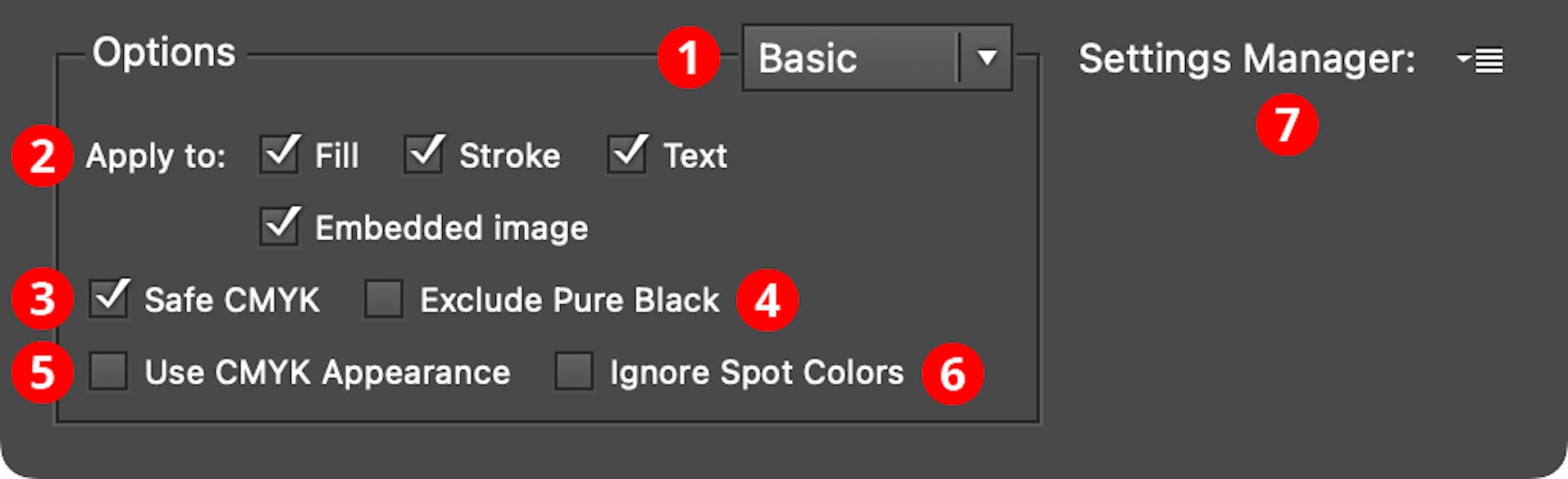 Common Options (Basic) | Astute Graphics Documentation