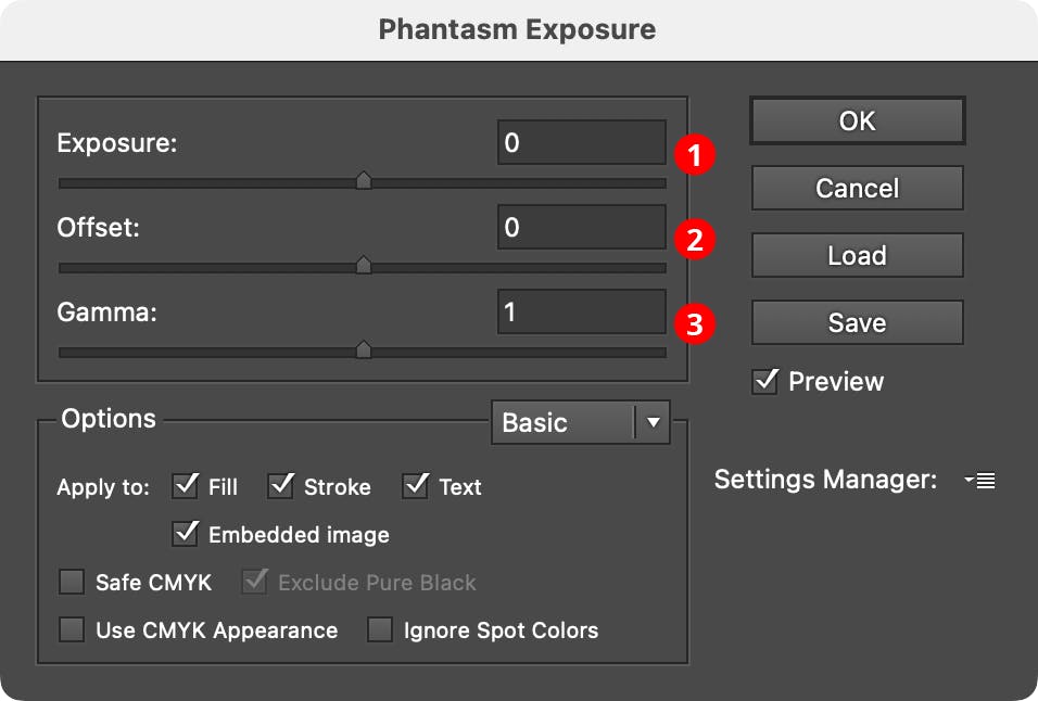 Exposure | Astute Graphics Documentation