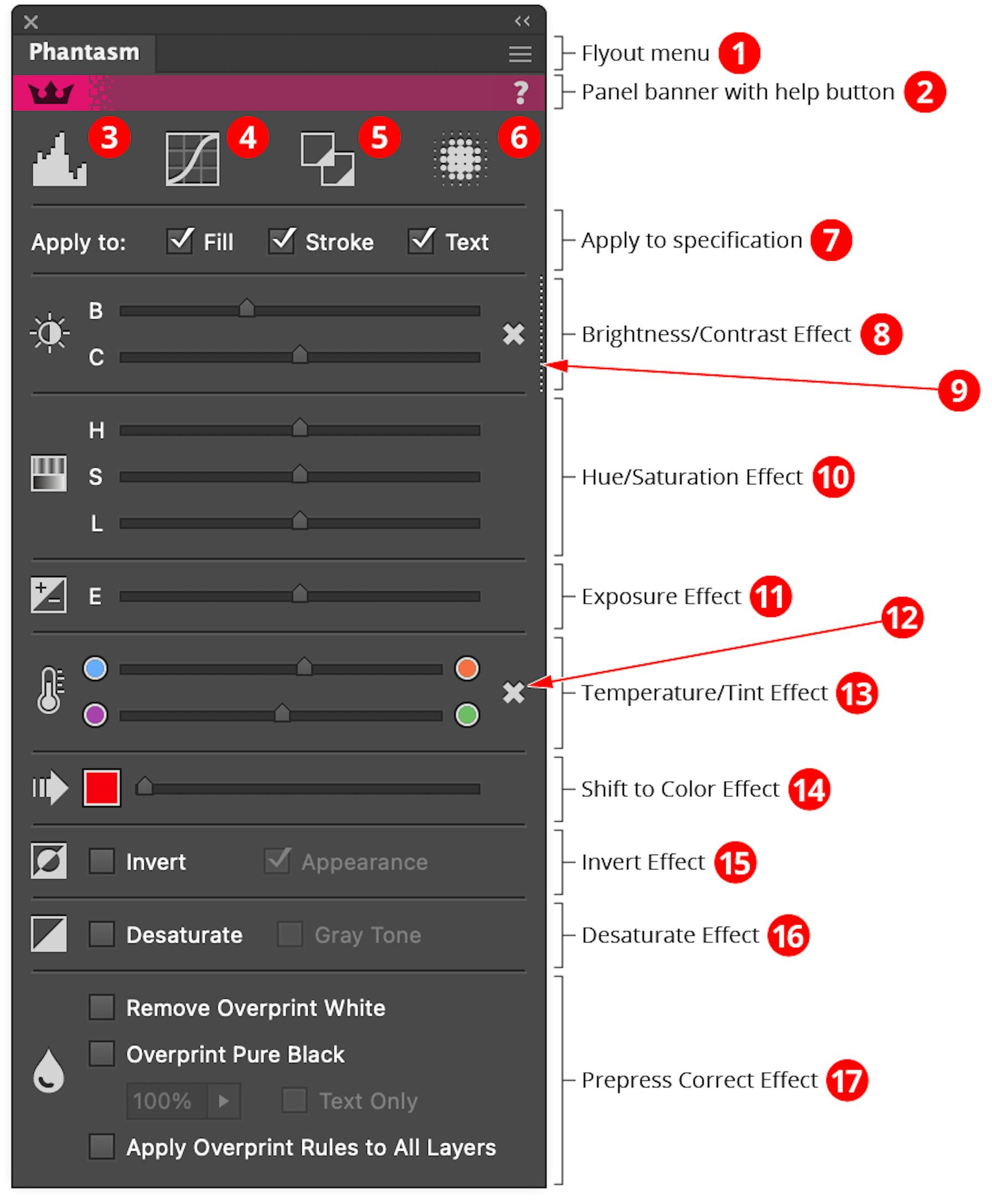 Phantasm Panel | Astute Graphics Documentation
