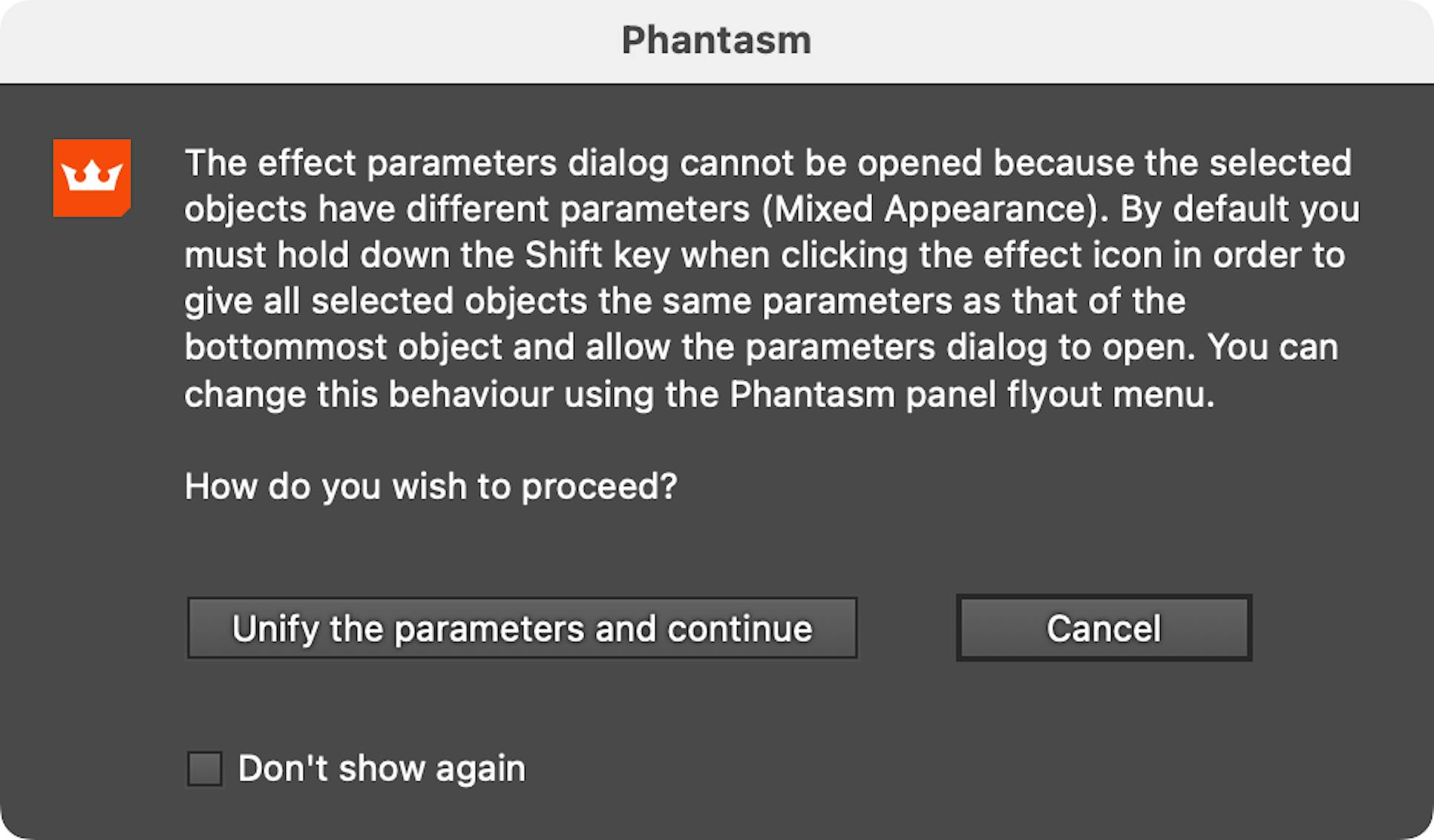 Phantasm Panel | Astute Graphics Documentation