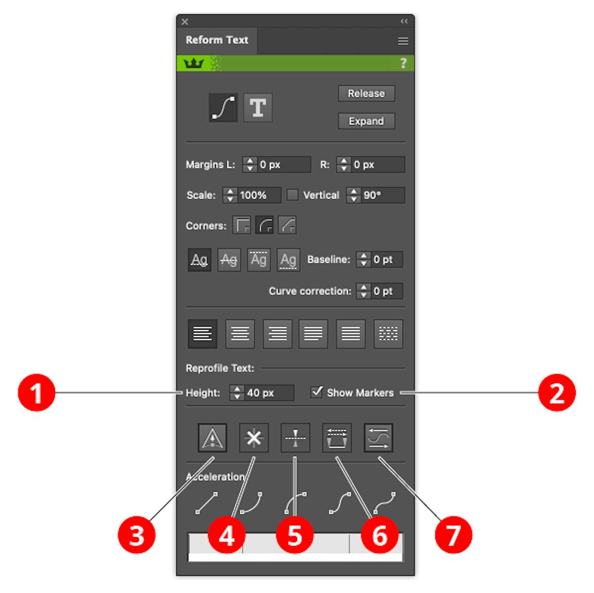 Reform Text | Astute Graphics Documentation