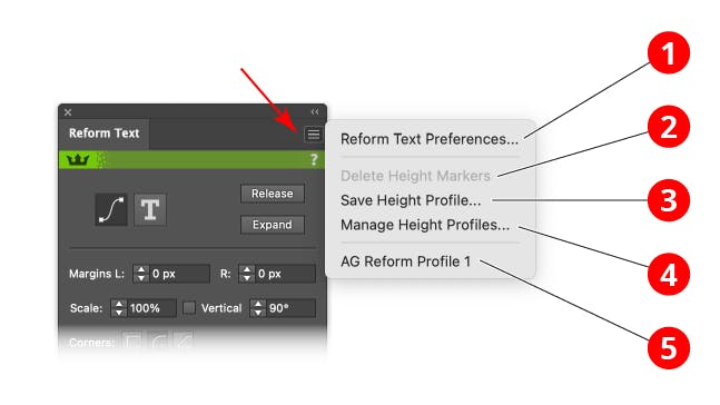 Reform Text | Astute Graphics Documentation