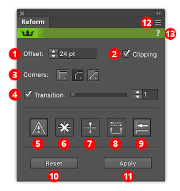 Reform | Astute Graphics Documentation