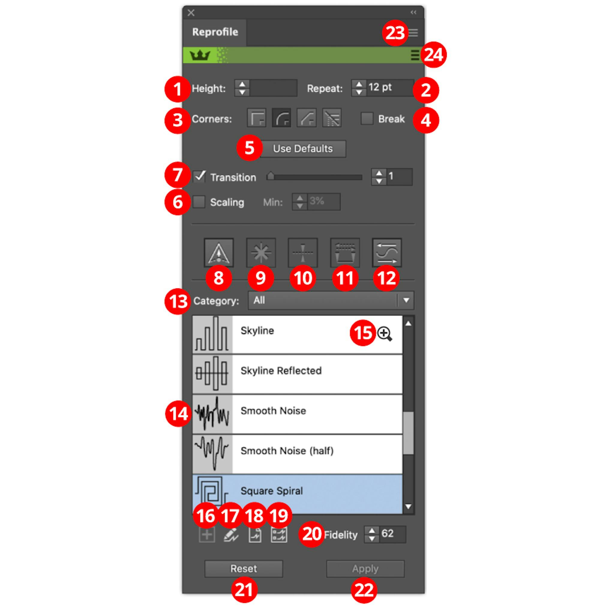 Reprofile | Astute Graphics Documentation
