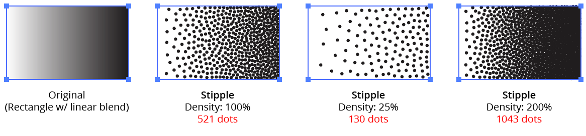 Stipple Live Effect | Astute Graphics Documentation