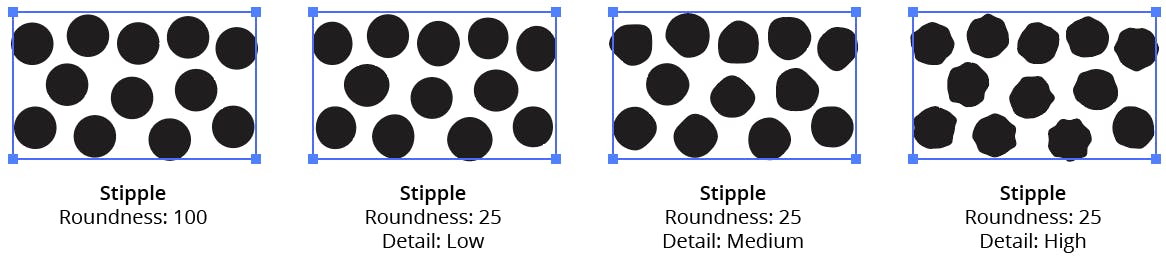 Stipple Live Effect | Astute Graphics Documentation