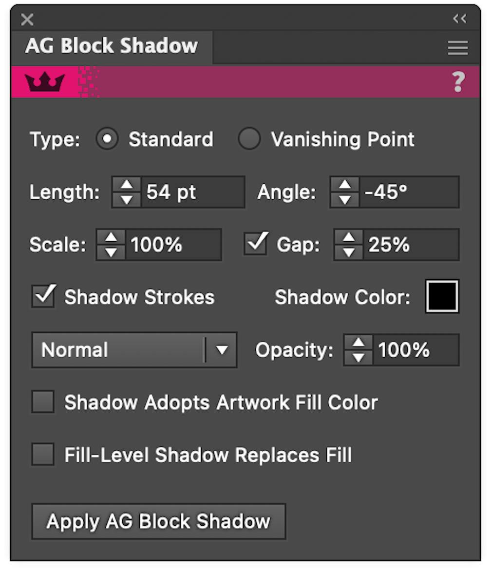 AG Block Shadow | Astute Graphics Documentation