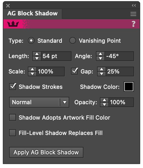 AG Block Shadow | Astute Graphics Documentation