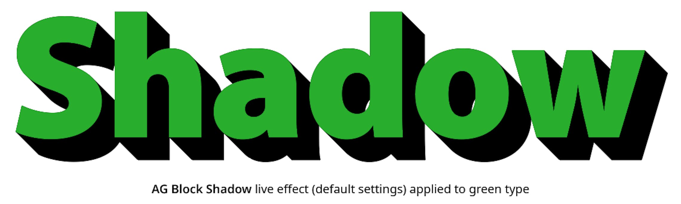 AG Block Shadow | Astute Graphics Documentation
