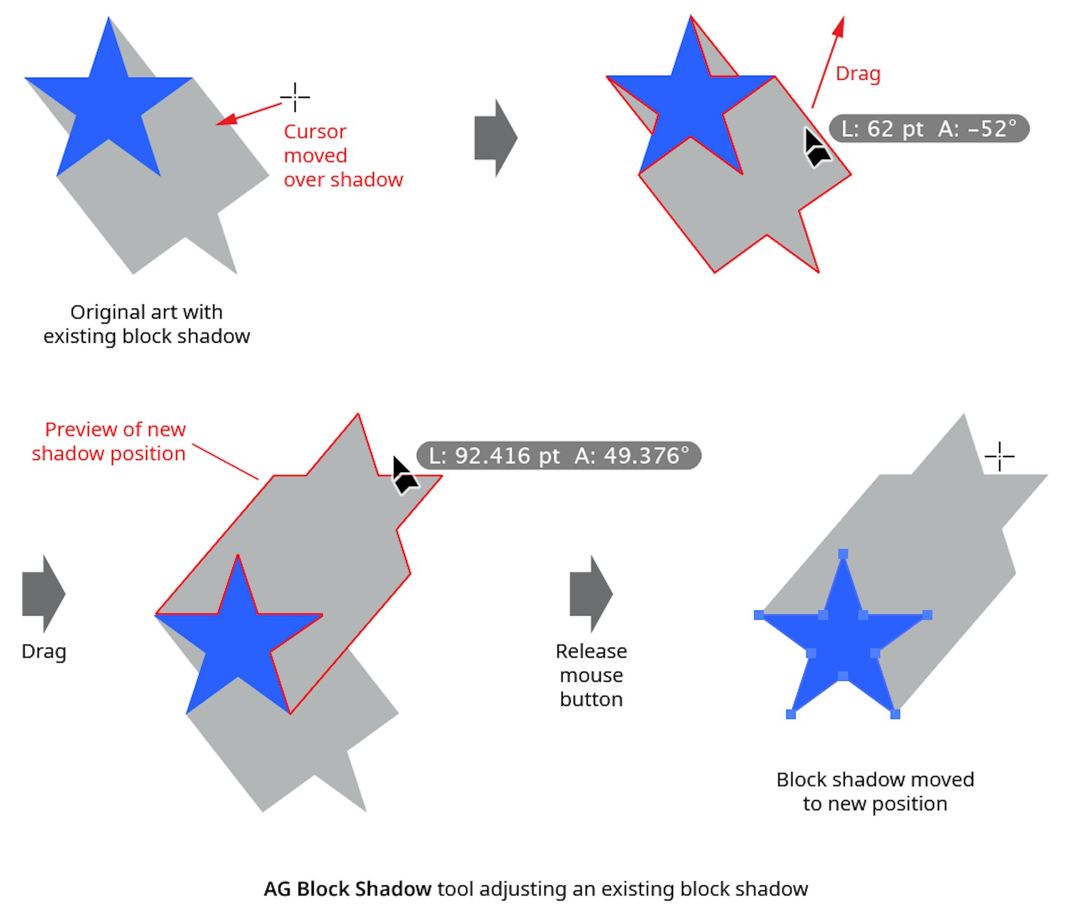 Editing Existing Block Shadows | Astute Graphics Documentation