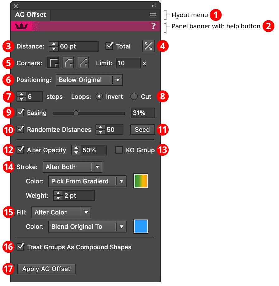 AG Offset | Astute Graphics Documentation