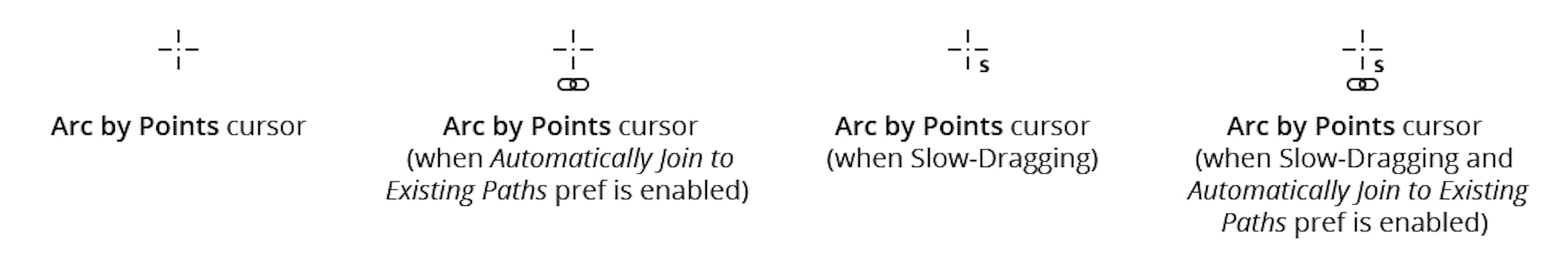 Arc by Points Tool | Astute Graphics Documentation