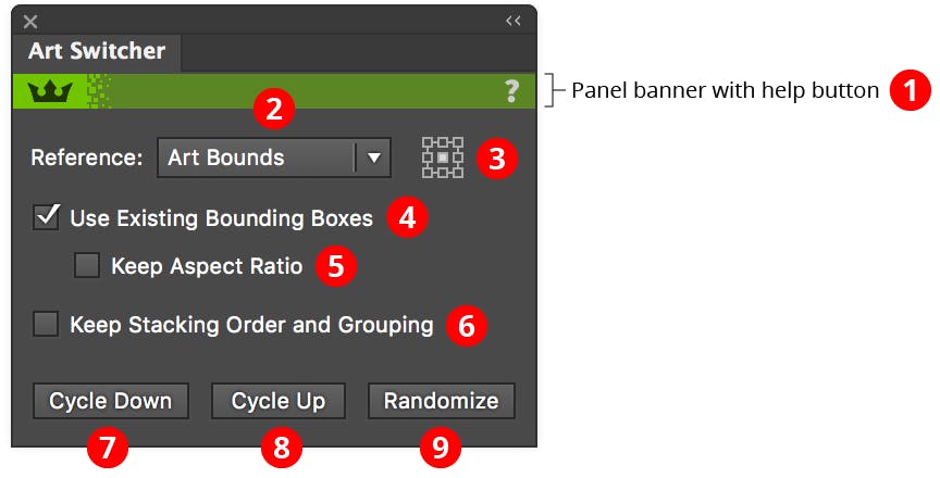 Art Switcher | Astute Graphics Documentation