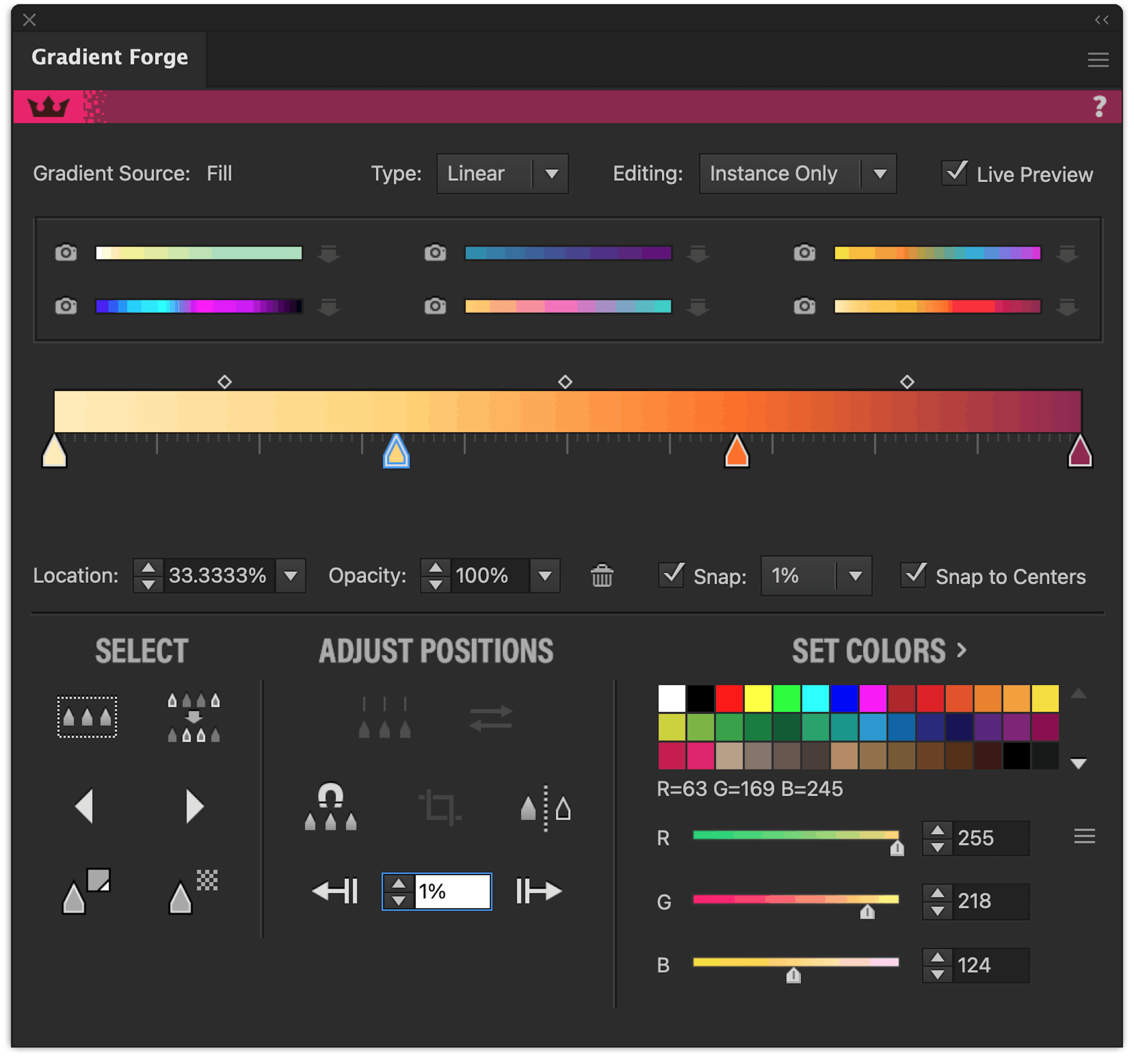Gradient Forge | Astute Graphics Documentation