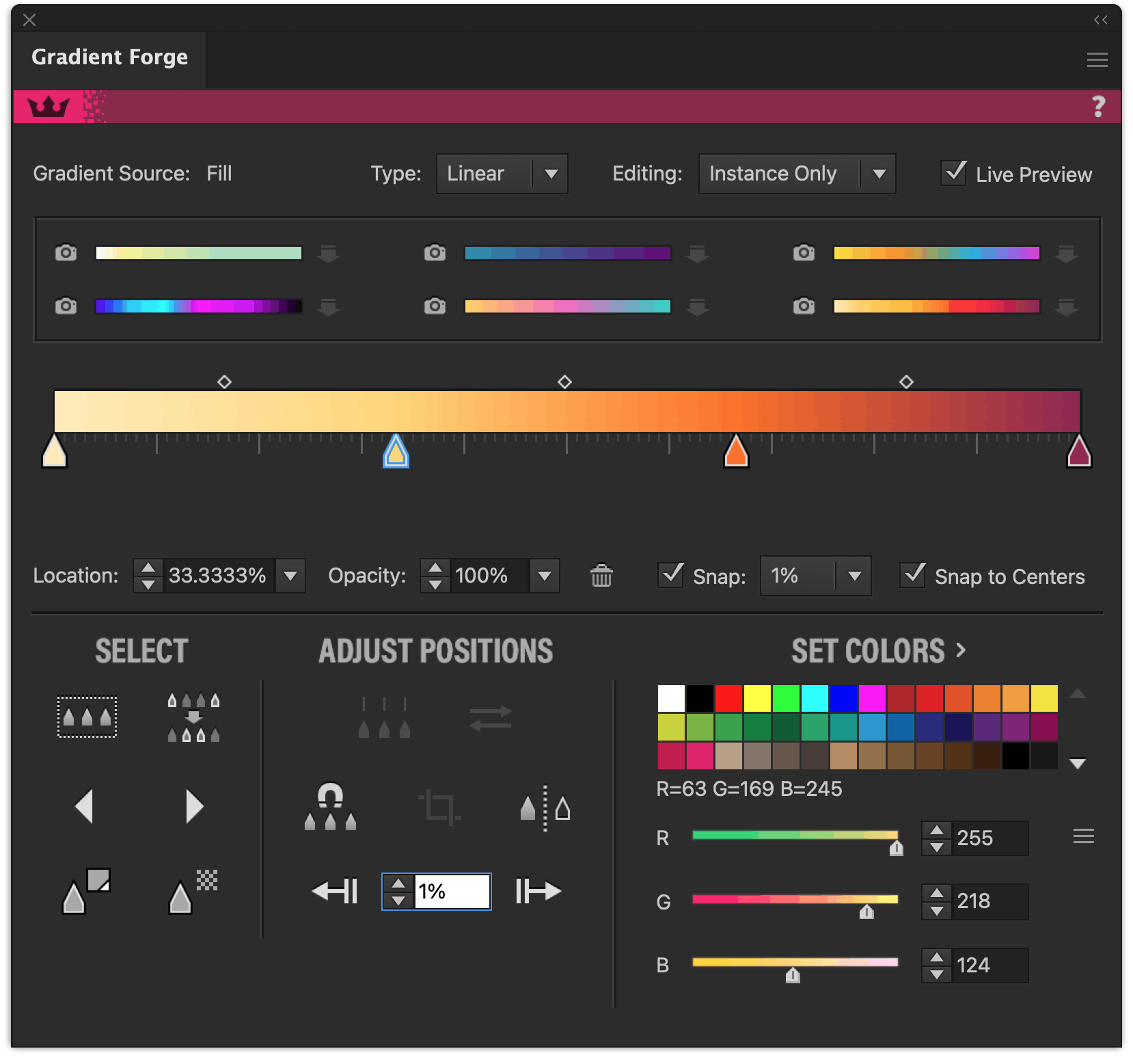 Gradient Forge | Astute Graphics Documentation