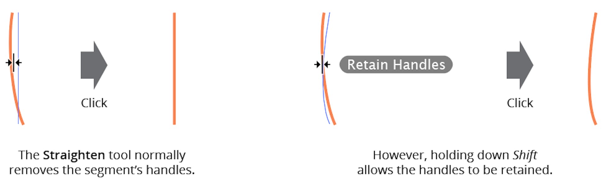 Straighten Tool | Astute Graphics Documentation