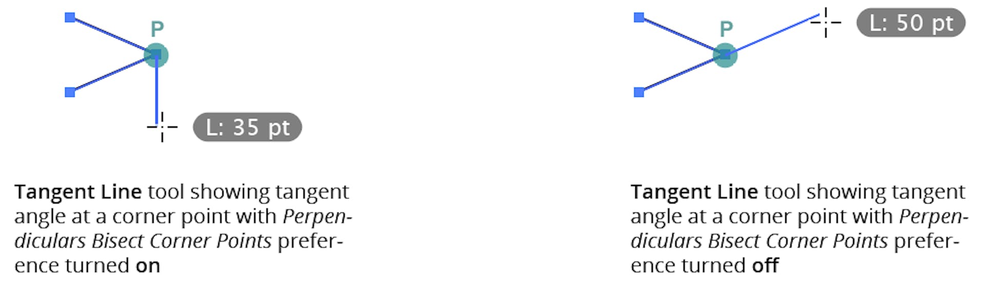 Tangent Line Preferences | Astute Graphics Documentation