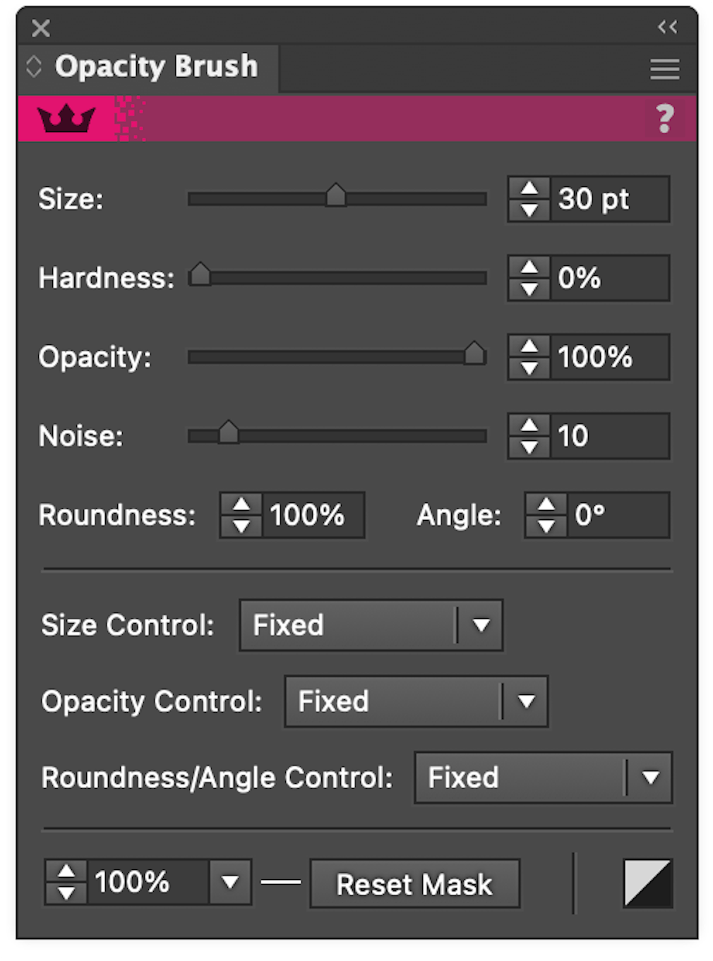 Opacity Brush | Astute Graphics Documentation