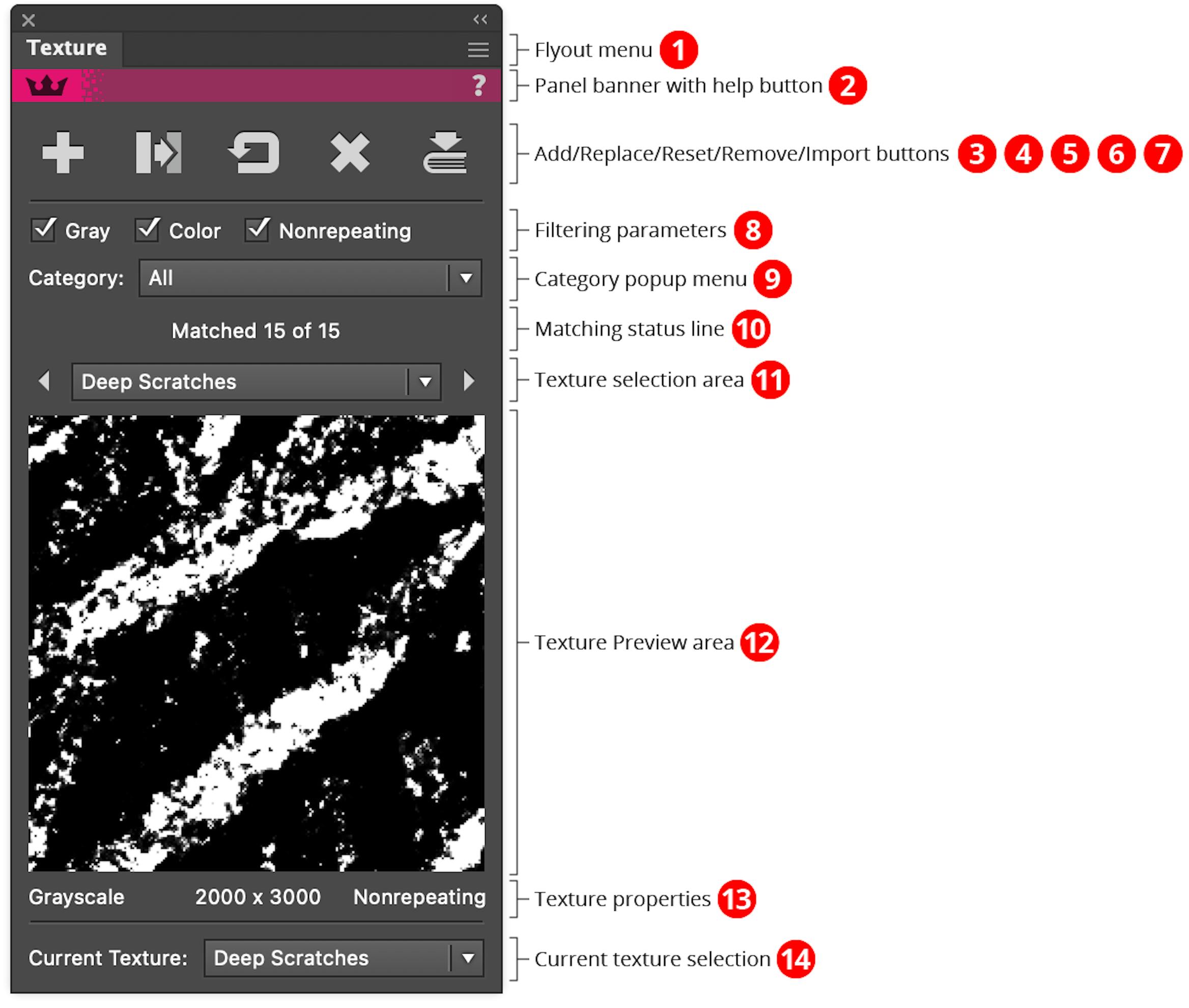 Texture Panel | Astute Graphics Documentation