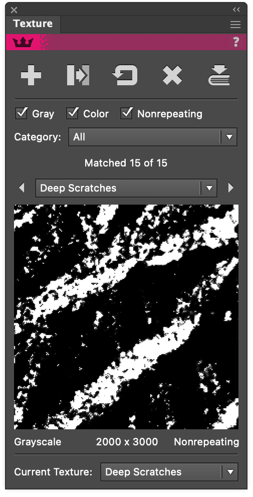 Texture Panel | Astute Graphics Documentation