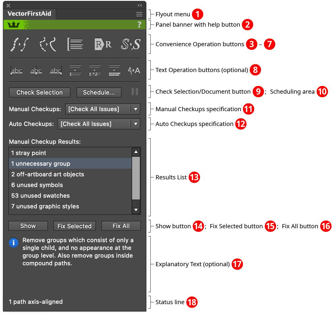 VectorFirstAid Panel | Astute Graphics Documentation