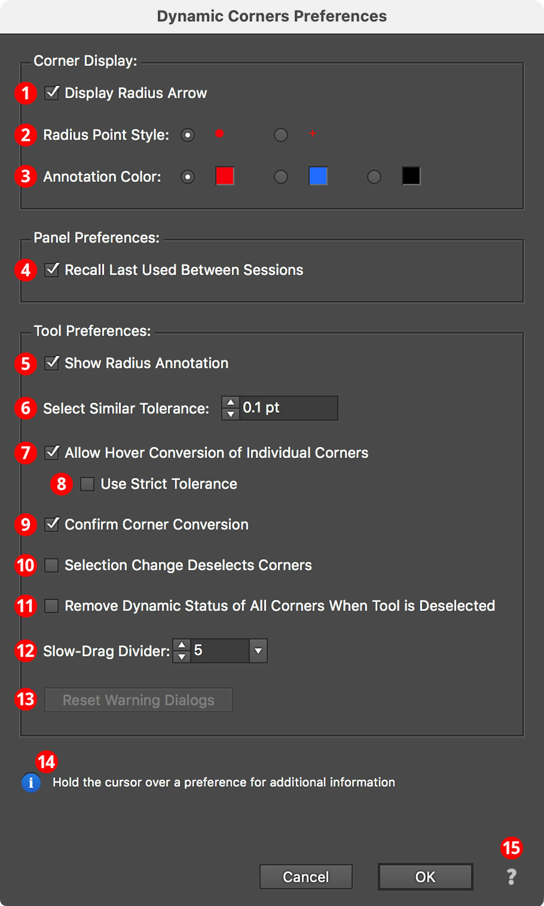Dynamic Corners | Astute Graphics Documentation