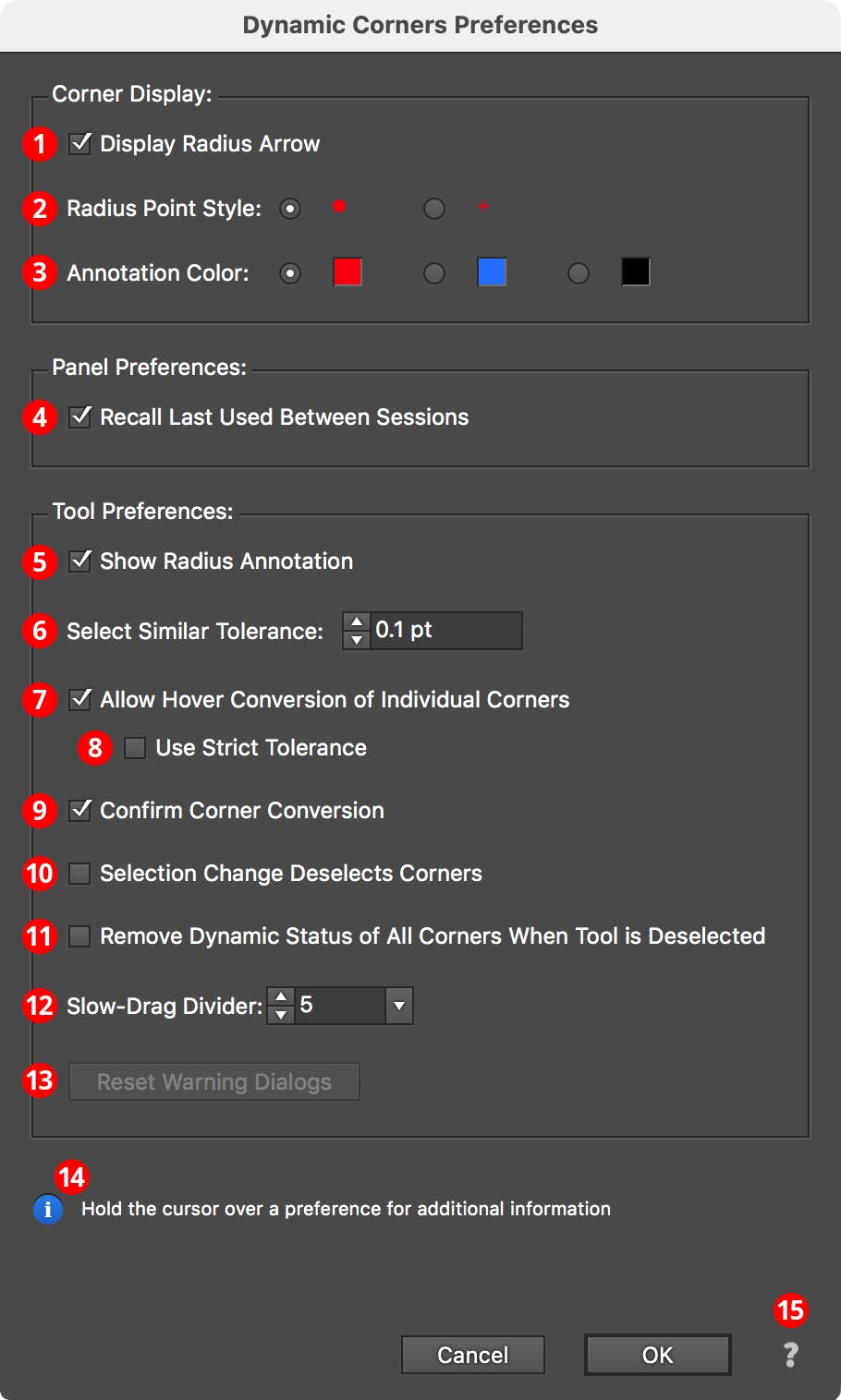 Dynamic Corners | Astute Graphics Documentation