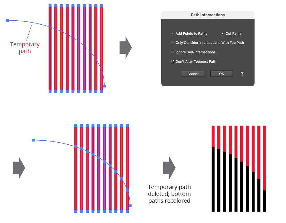 Path Intersections | Astute Graphics Documentation