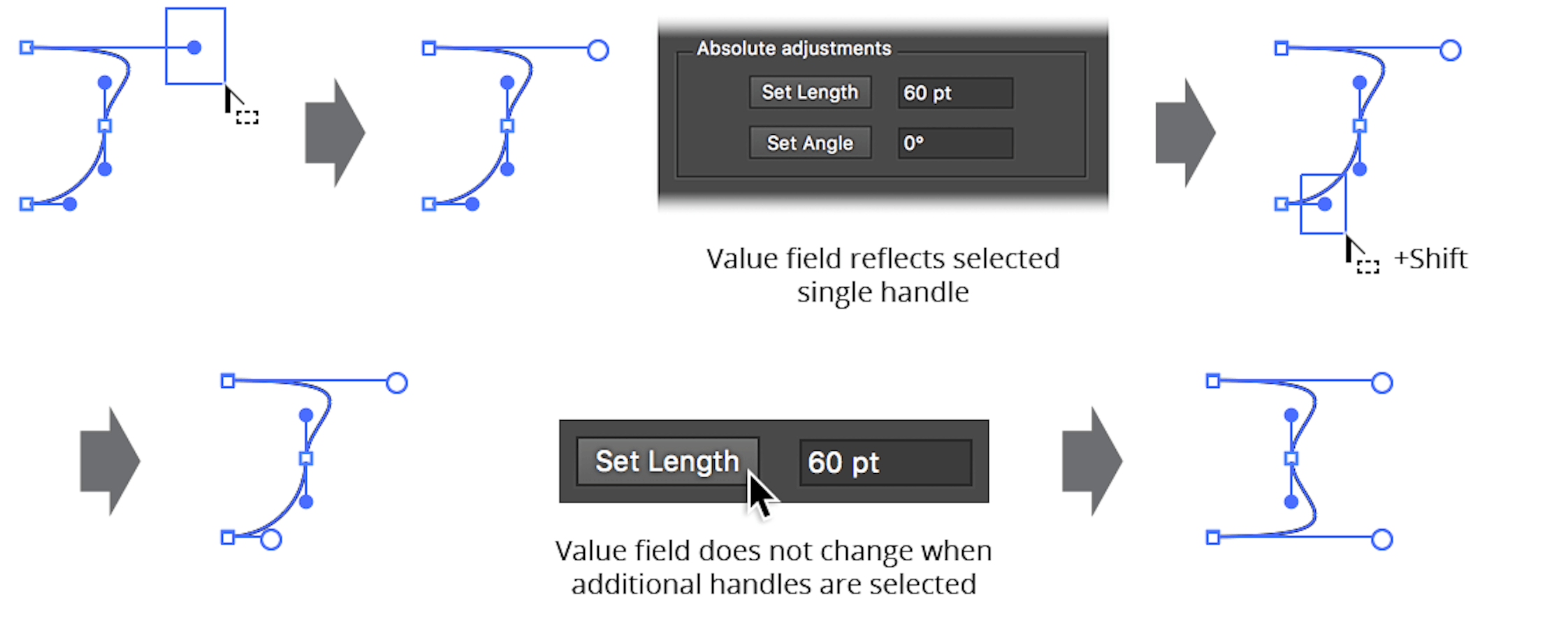 Multi-Handle Mode | Astute Graphics Documentation