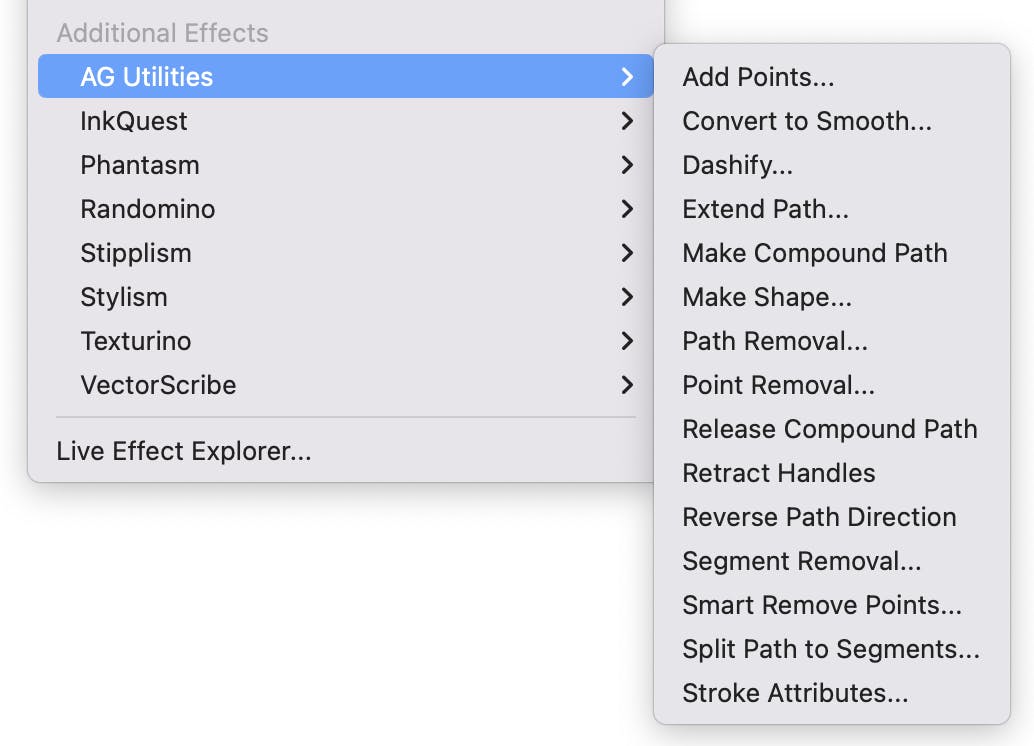 AG Utilities Live Effects | Astute Graphics Documentation