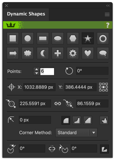 Dynamic Shapes | Astute Graphics Documentation