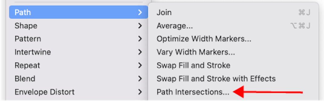 Path Intersections | Astute Graphics Documentation