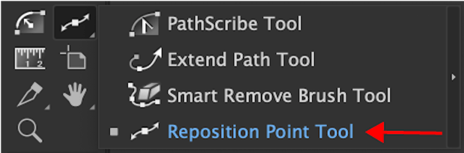 Reposition Point Tool | Astute Graphics Documentation