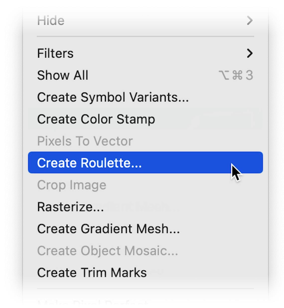 Roulette | Astute Graphics Documentation